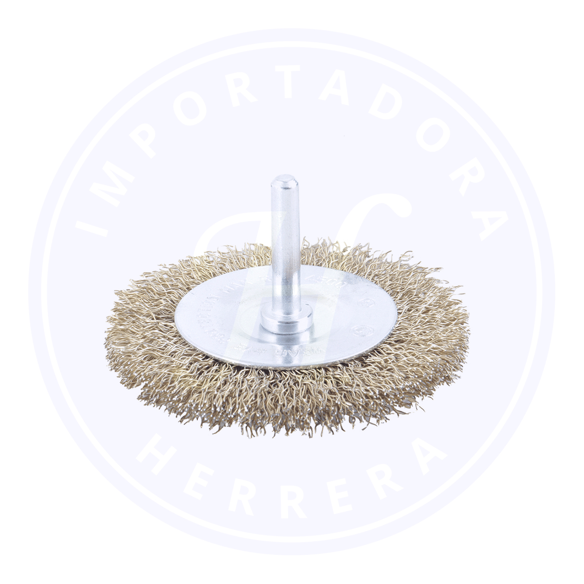 Grata circular ondulada con vastago 3 | Herrera