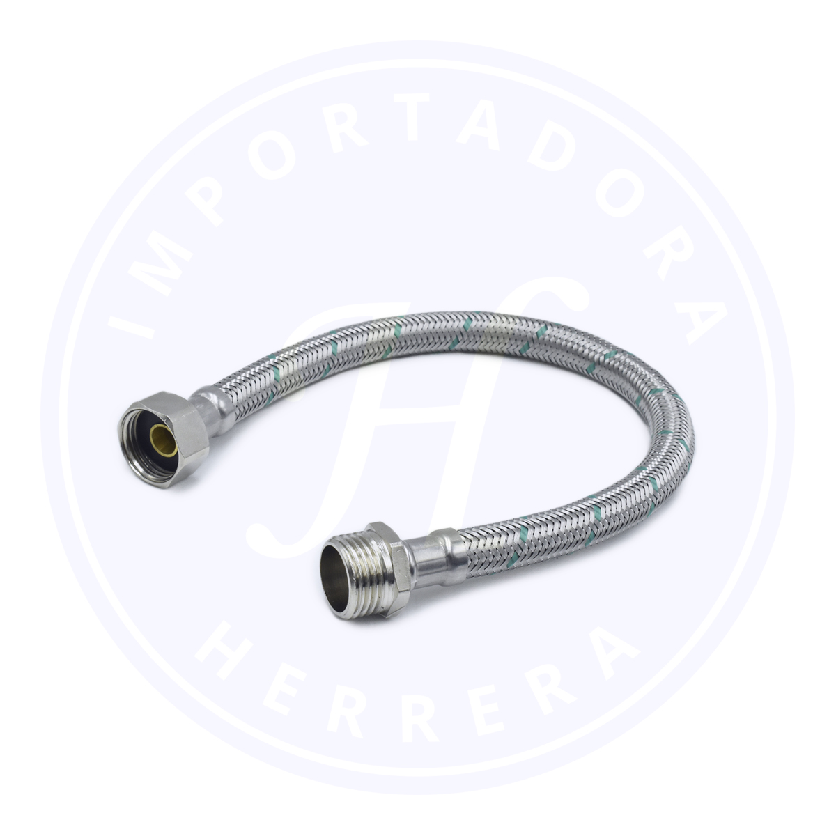 Flexible gas cola chancho he-he 7/8x7/16 0.60mt | Herrera