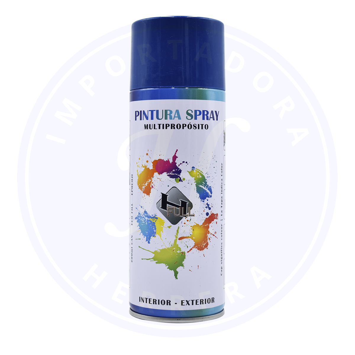 Pintura spray azul oscuro multipropósito 400ml # 8 | Herrera